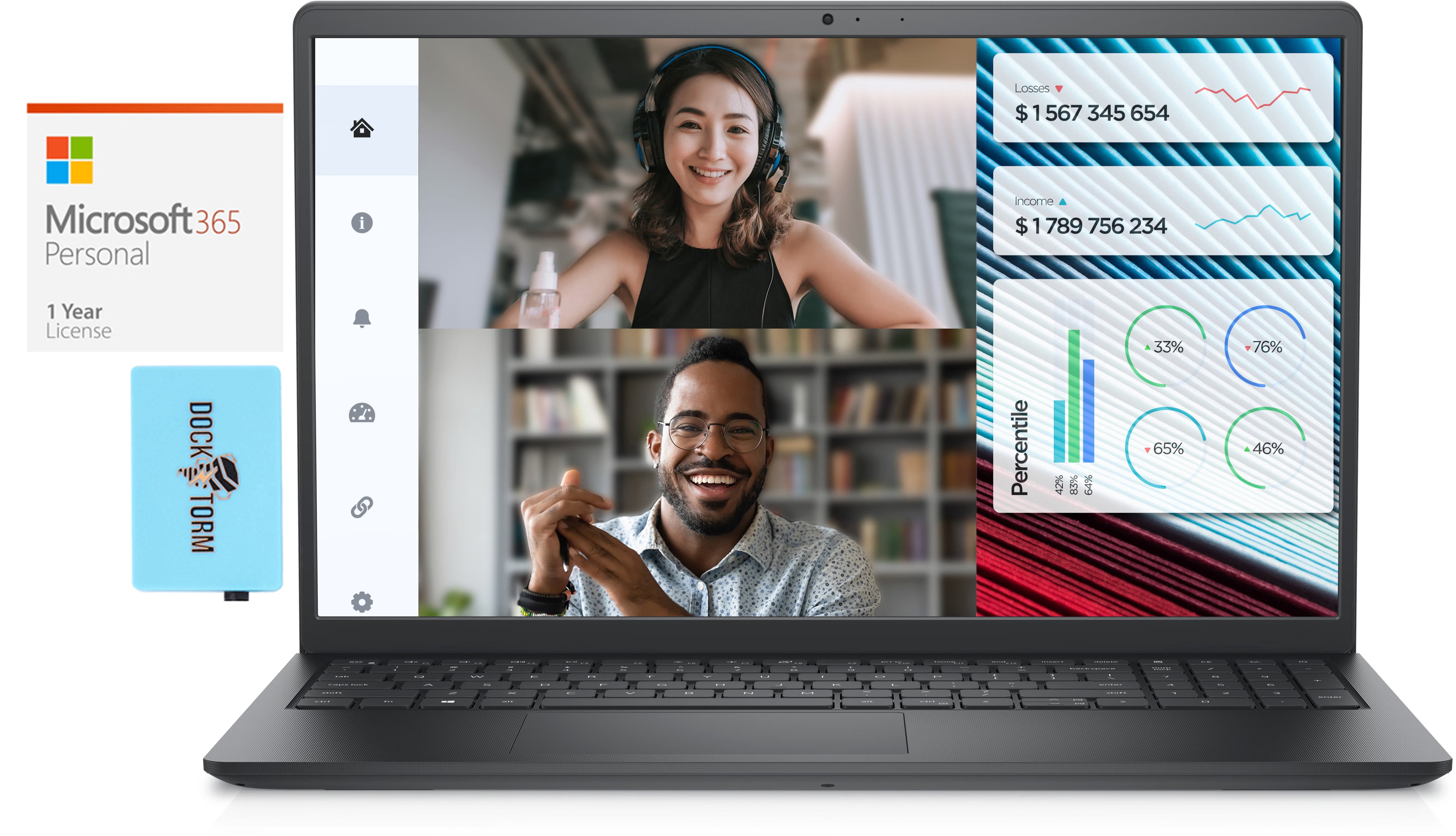 Dell Vostro 3520 Home/Business Laptop (Intel i5-1235U 10-Core, 15.6in ...