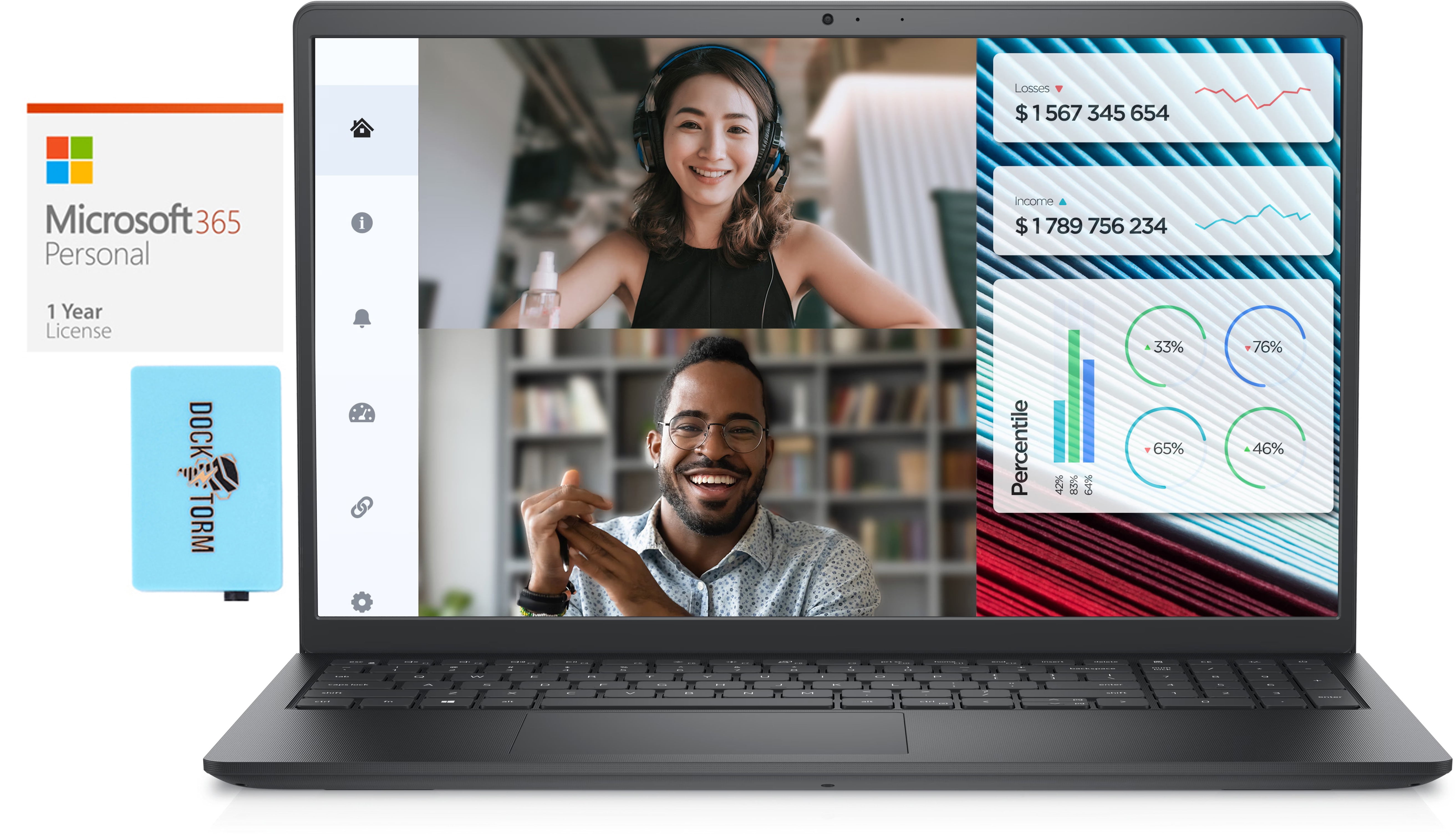 Dell Vostro 3520 Home/Business Laptop (Intel i5-1235U 10-Core, 15.6in ...