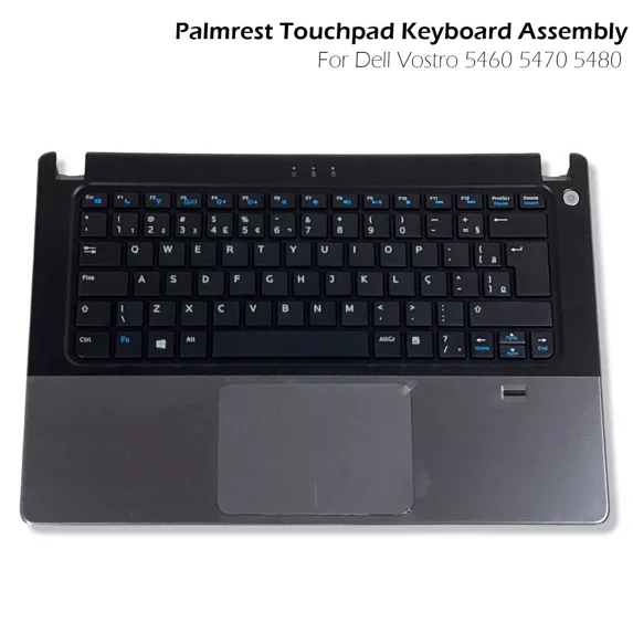 Dell Vostro 5470 Keyboard Palmrest Bezel Assy Portuguese Layout JX88R ...