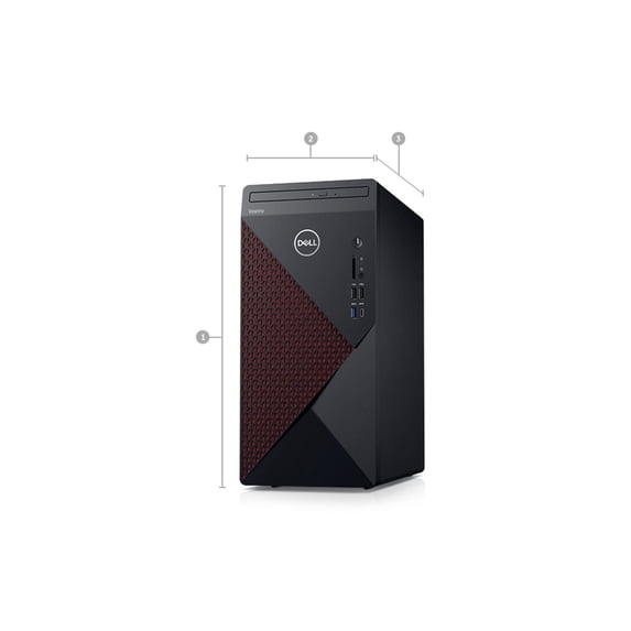 Dell Vostro 5880 Desktop (2021) | Core i7 - 2TB HDD + 512GB SSD - 16GB ...
