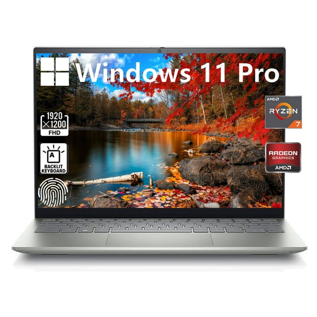 Dell [Windows 11 Pro] Inspiron 5425 Business Laptop, 14''FHD Display ...