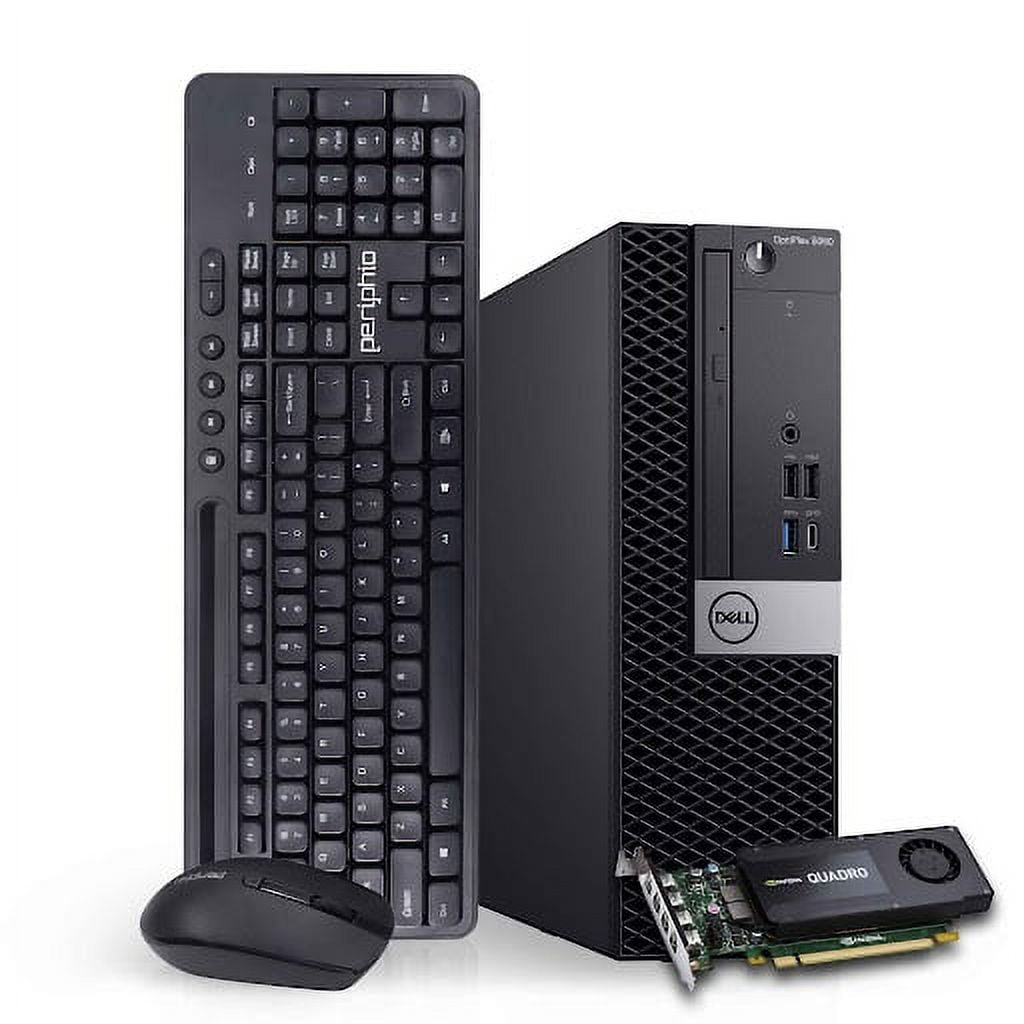 Dell Workstation PC | i7, 32GB RAM, 120GB NVMe + 500GB SSD | K1200 GPU ...