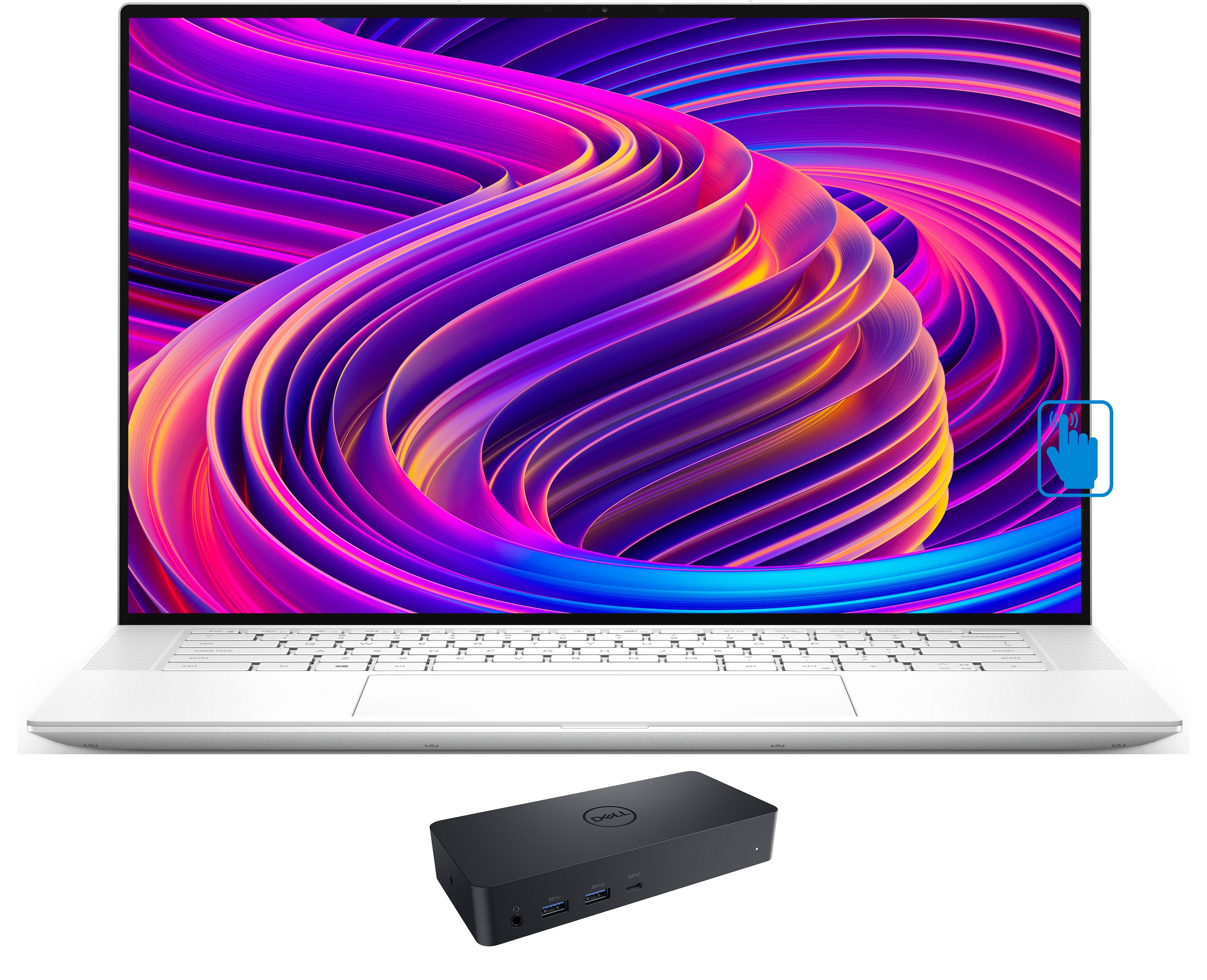 Dell XPS 15 9500 Home & Business Laptop (Intel i7-10750H 6-Core, 15.6" 60Hz Touch 3840x2400 ...