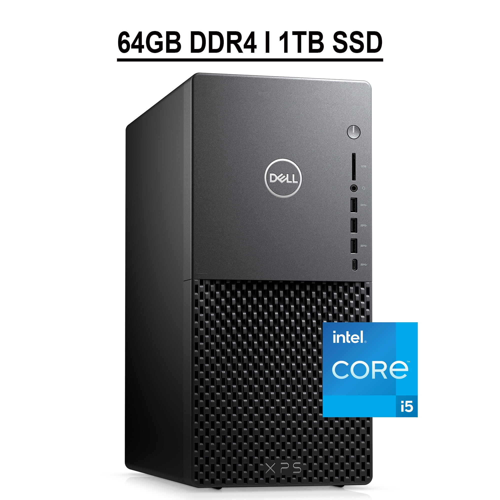 Dell XPS 8940 Desktop Computer 11th Gen Intel Hexa-Core i5-11400 64GB ...