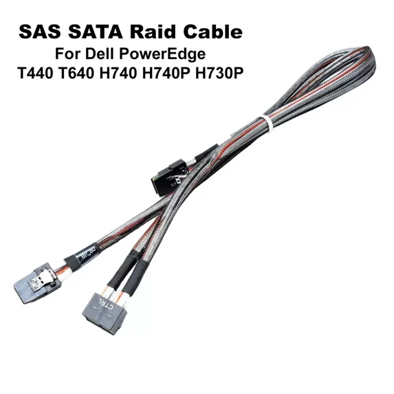 Dell XRFV4 SAS/SATA RAID Cable for PowerEdge T440/T640 8-Bay Server ...