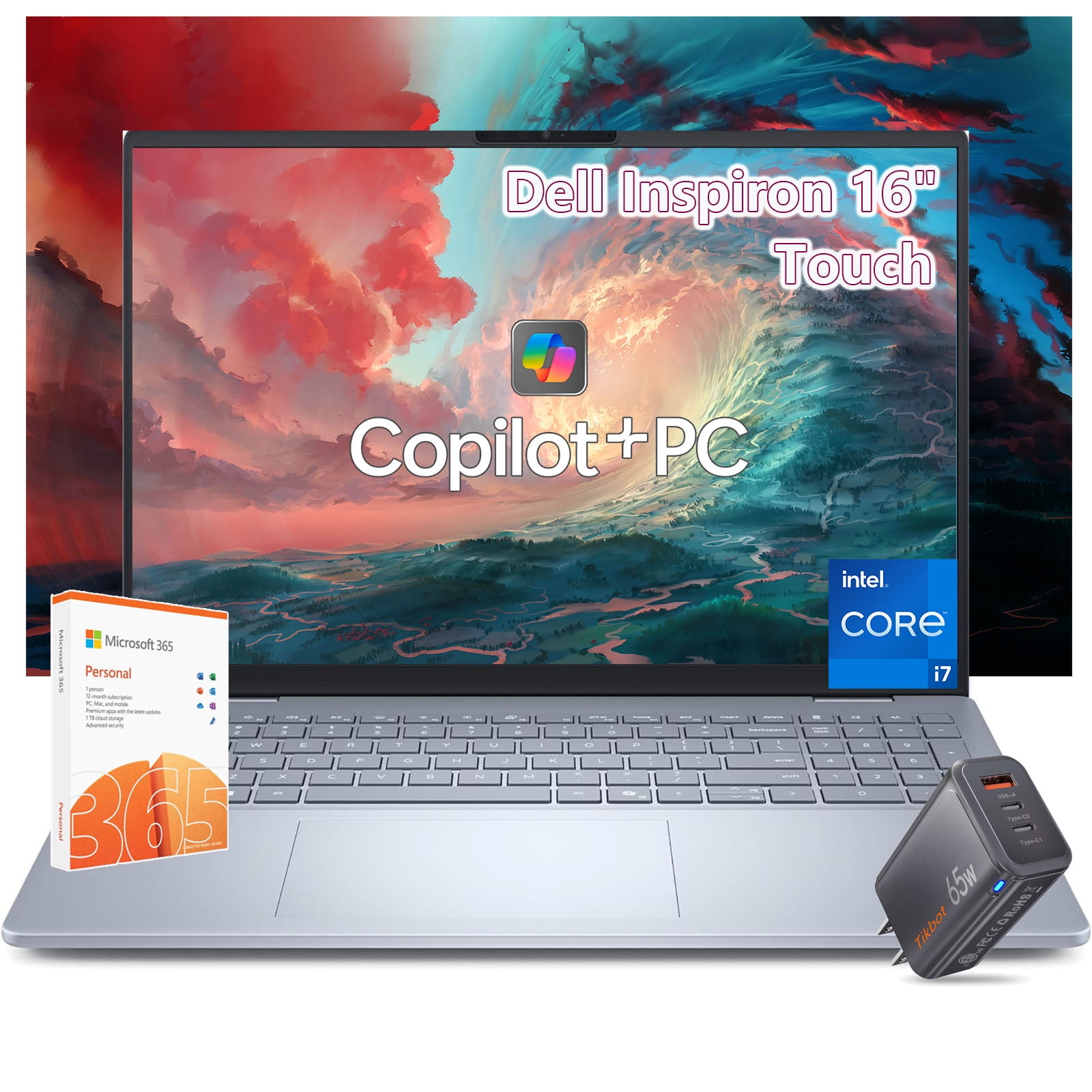 Dell inspiron 16 Touchscreen Laptop - Intel Core 7 150U Beat i7-1355U ...