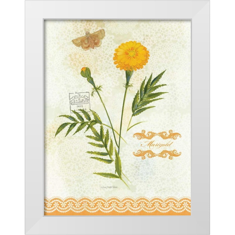 Della-Piana, Elissa 12x14 White Modern Wood Framed Museum Art Print ...