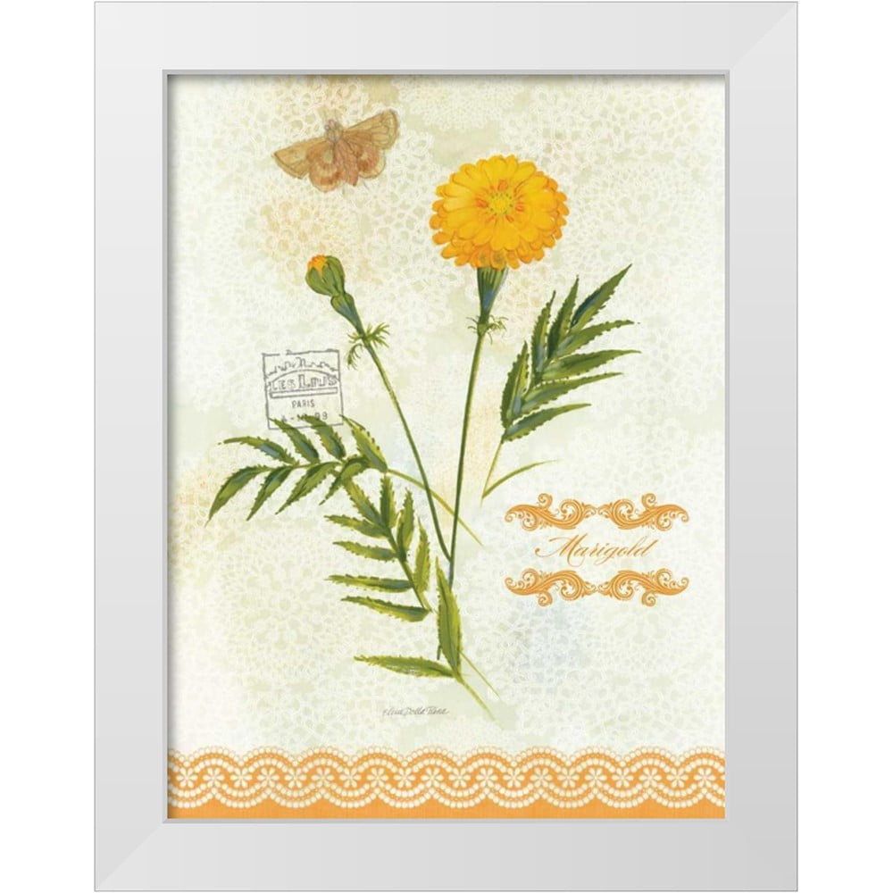 Della-Piana, Elissa 15x18 White Modern Wood Framed Museum Art Print ...