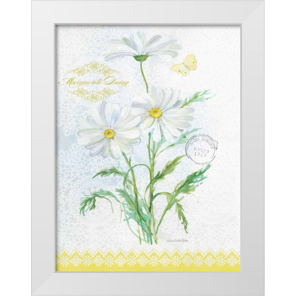 Della-Piana, Elissa 25x32 White Modern Wood Framed Museum Art Print ...