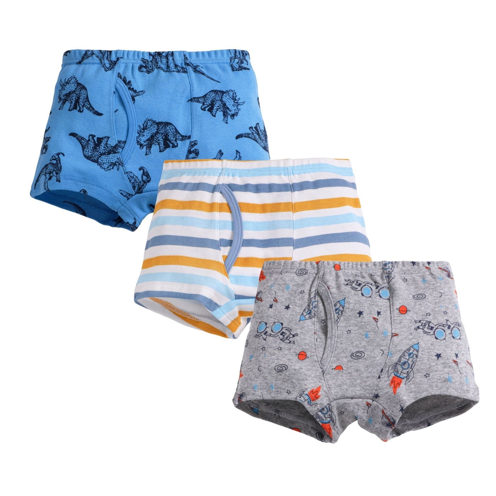Delliss 3PC Toddler Baby Boys Cotton Cute Underwear Soft Boxer Briefs ...