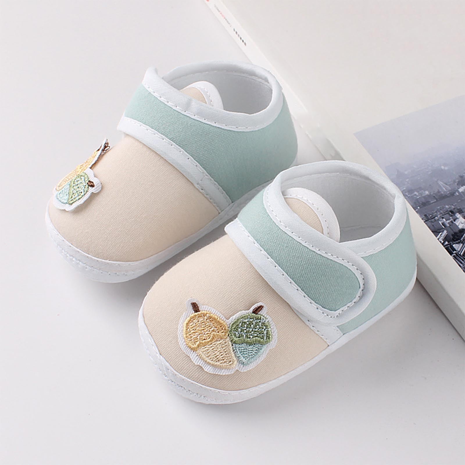 Delliss Baby Boys Girls First Walking Shoes Toddler Sneakers Crib Shoes Breathable Lightweight ...