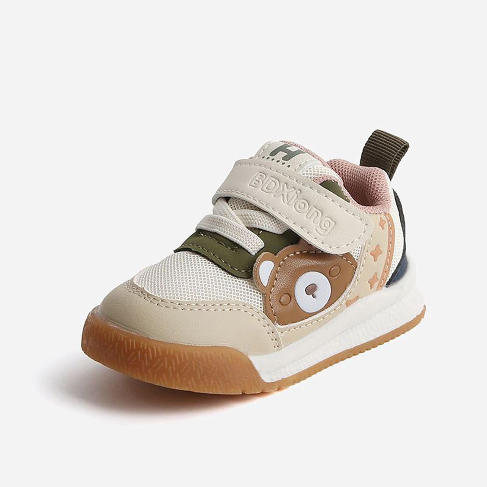 Delliss Children's Casual Mesh Breathable Trendy Shoes With Adhesive ...