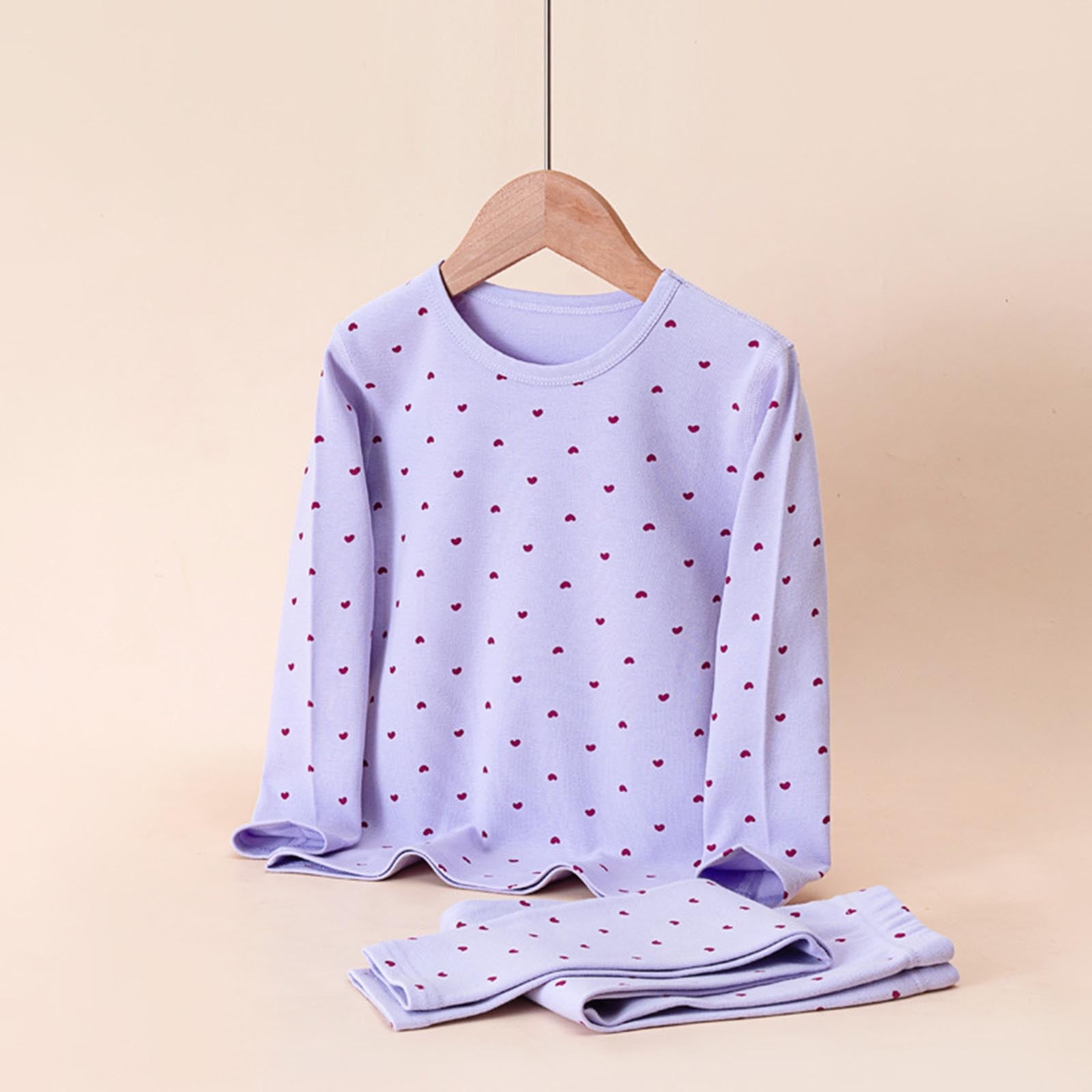 Delliss Girls 2pcs Outfit Long Sleeve Print Sweatshirt Top and Pants ...