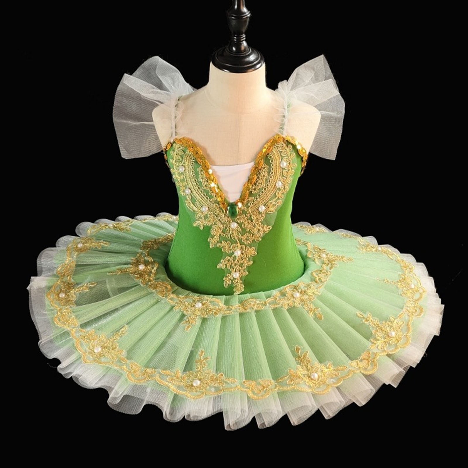 Delliss Girls' Dance Tutu Leotard with Fluffy Ballet Dress for ...