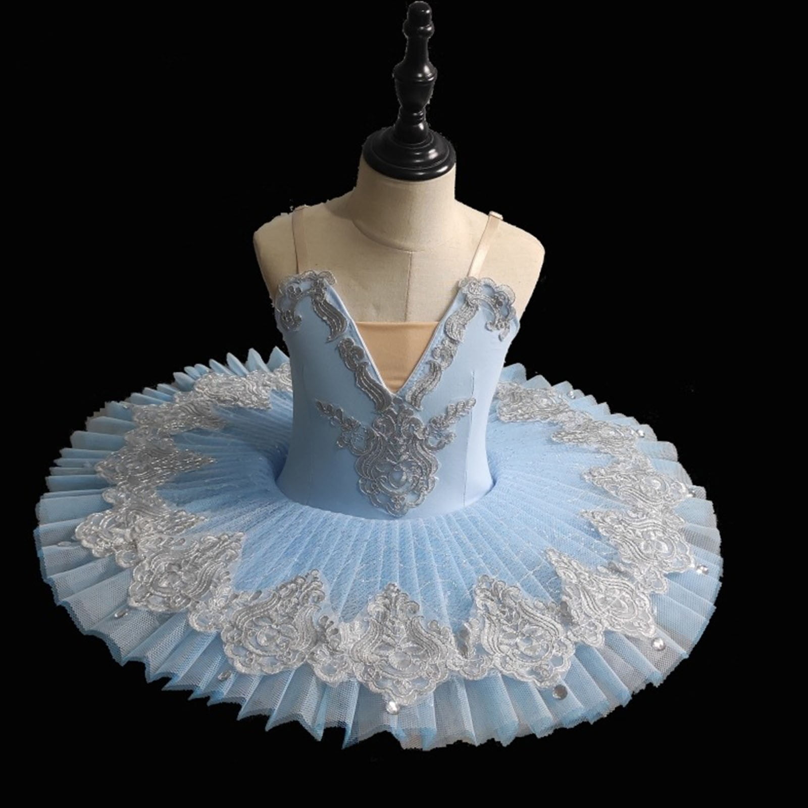 Delliss Girls Ruffle Sleeve Ballet Skirted Leotard Shiny Dance Tutu ...