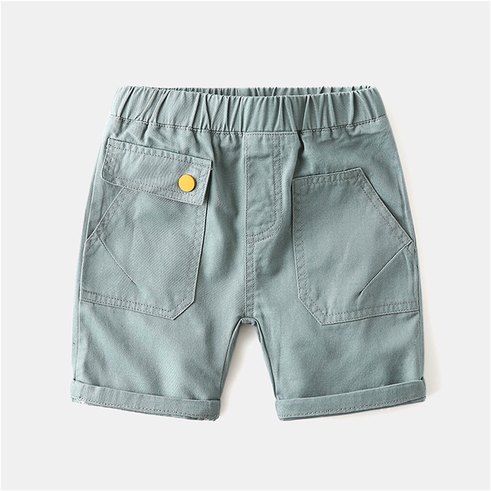 Delliss Half Shorts Pants 5 Years Toddler Boys Summer Shorts Solid ...