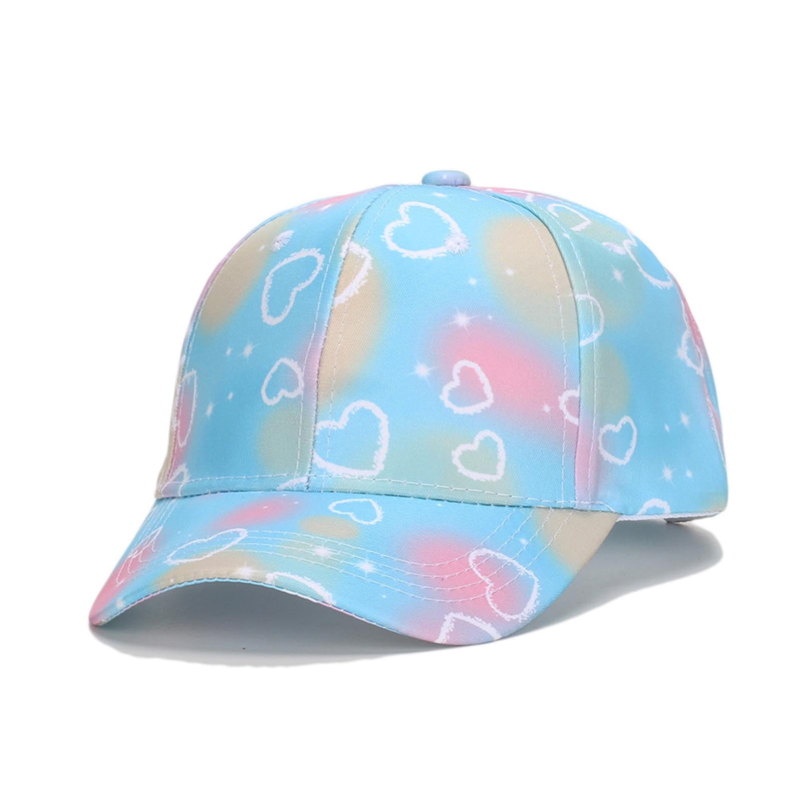 Delliss Kids Baseball Hat Washed Low Profile Gradient Tie Dye Baseball ...