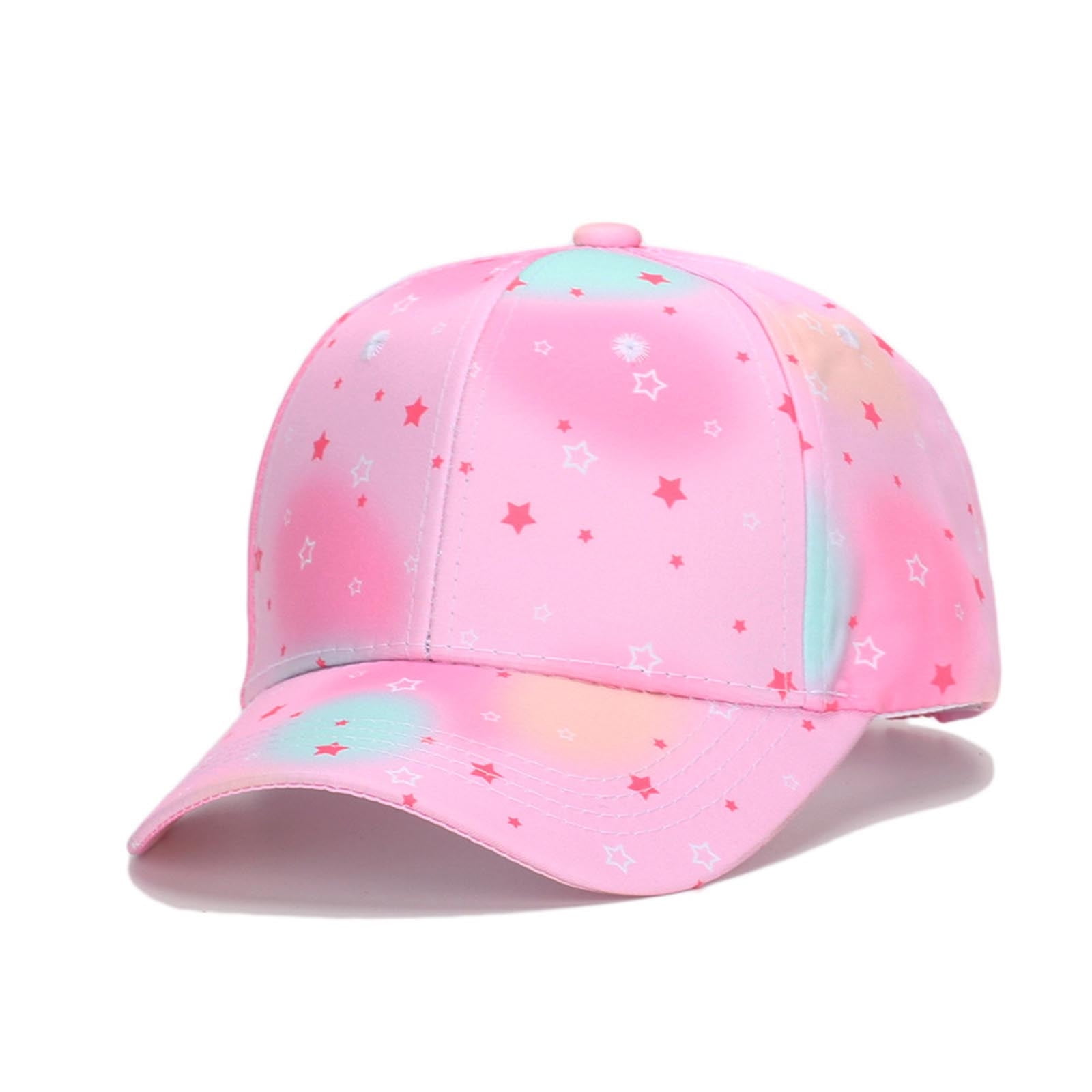 Delliss Kids Baseball Hat Washed Low Profile Gradient Tie Dye Baseball ...