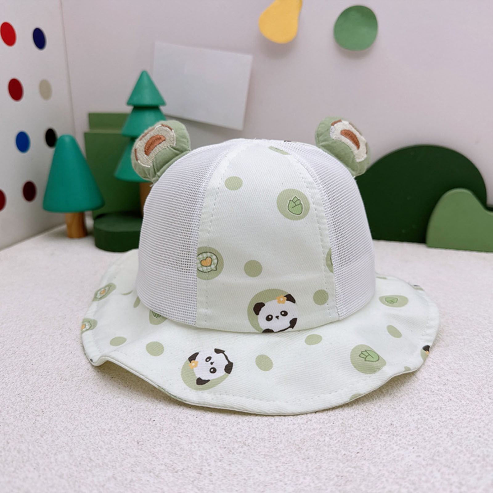 Delliss Kids Sun Hat Girls Summer Bucket Hat Toddler Beach Fishing Hat ...