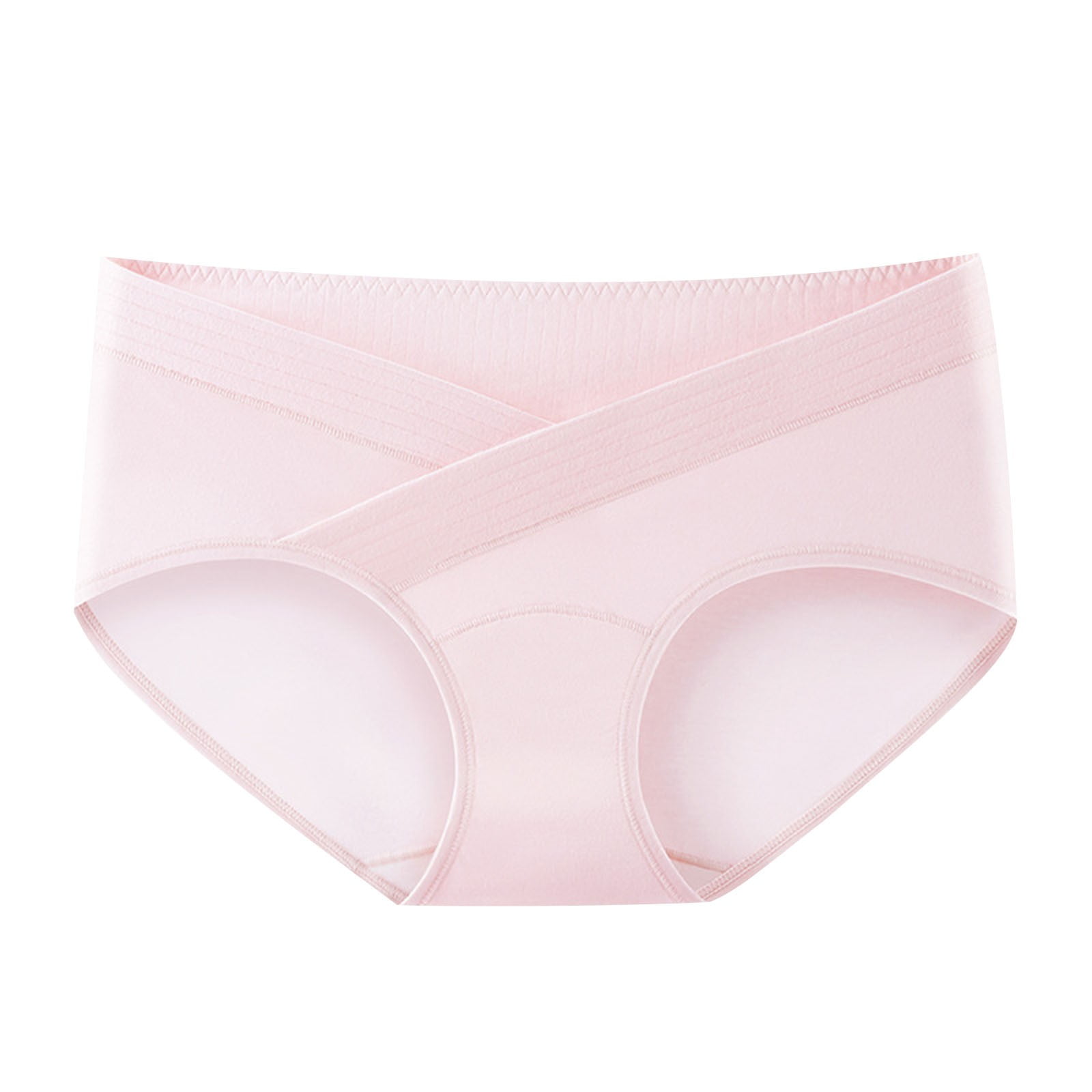 Delliss Women's Cotton Front Cross Underwear Low Waisted Ladies Panties ...