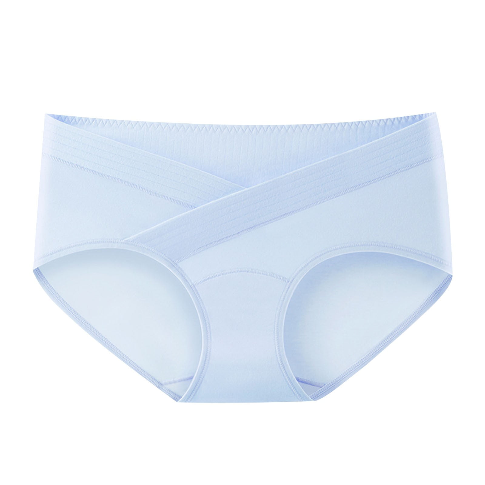 Delliss Women's Cotton Front Cross Underwear Low Waisted Ladies Panties ...