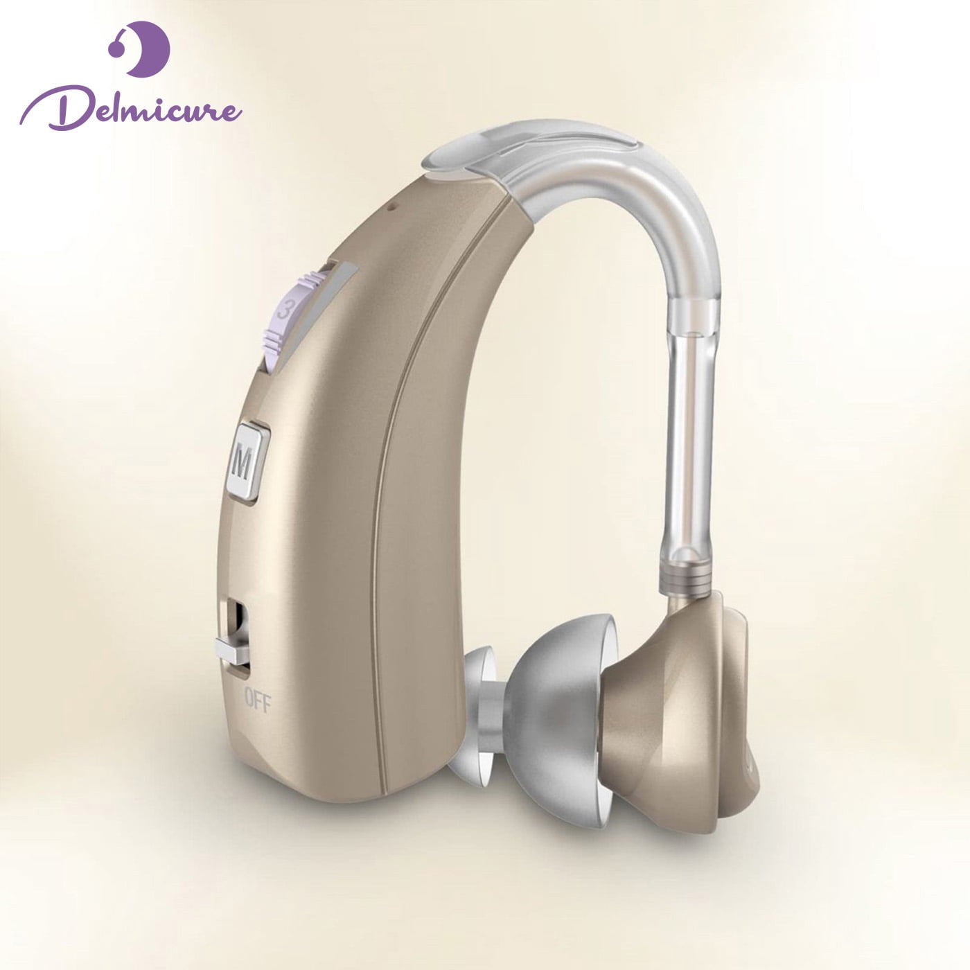 Delmicure Hearing Aid for Seniors with Dual Frequency Adjustments ...
