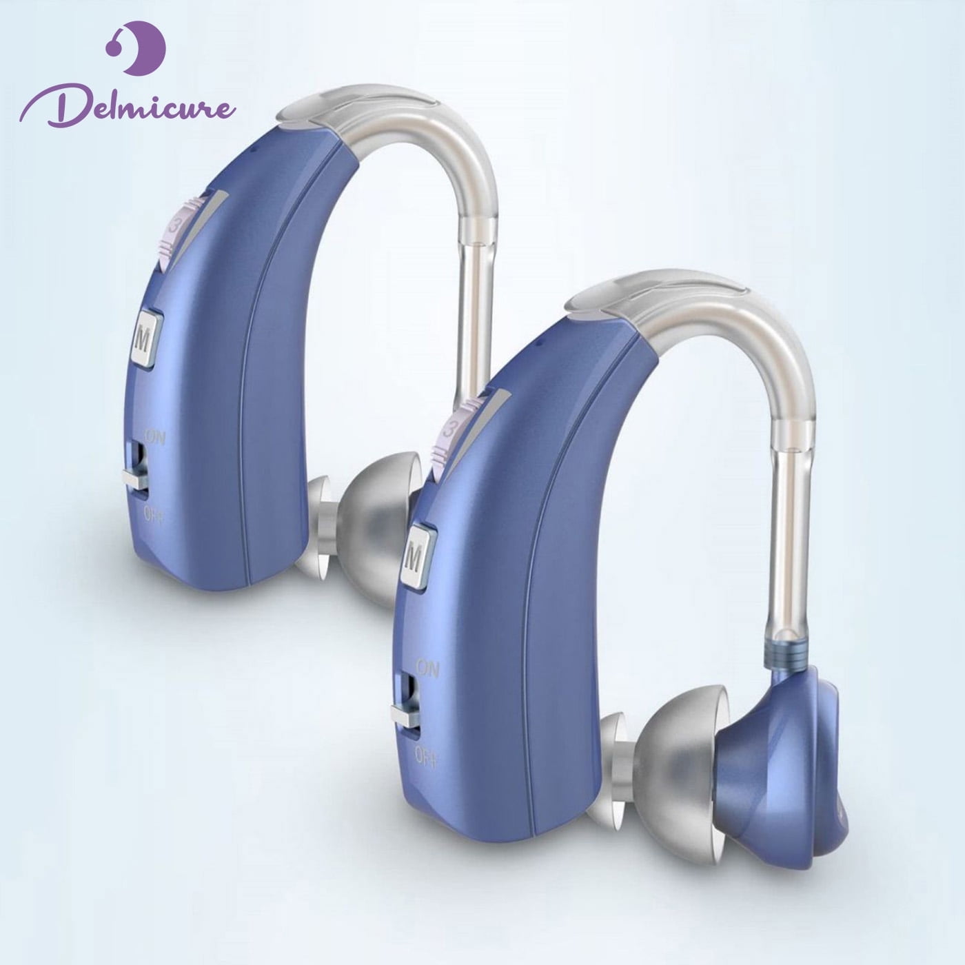 Delmicure Hearing Aids for Seniors with Dual Frequency Adjustments ...
