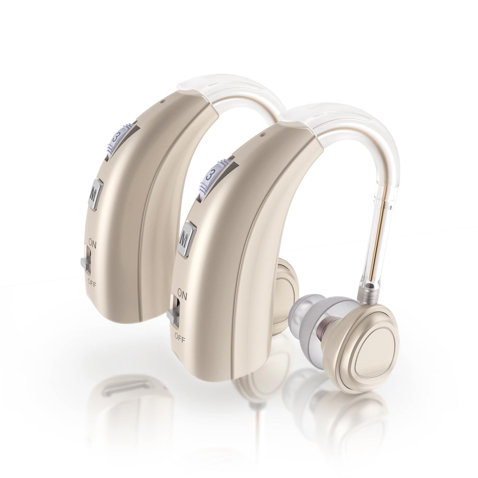 Delmicure Hearing Aids for Seniors with Dual Frequency Adjustments ...
