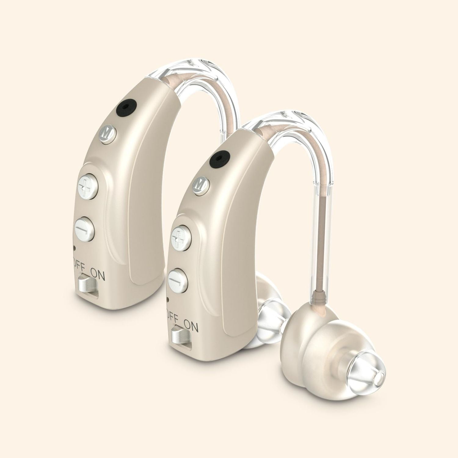 Delmicure Rechargeable Hearing Aids for Seniors with 4 Frequency Modes ...