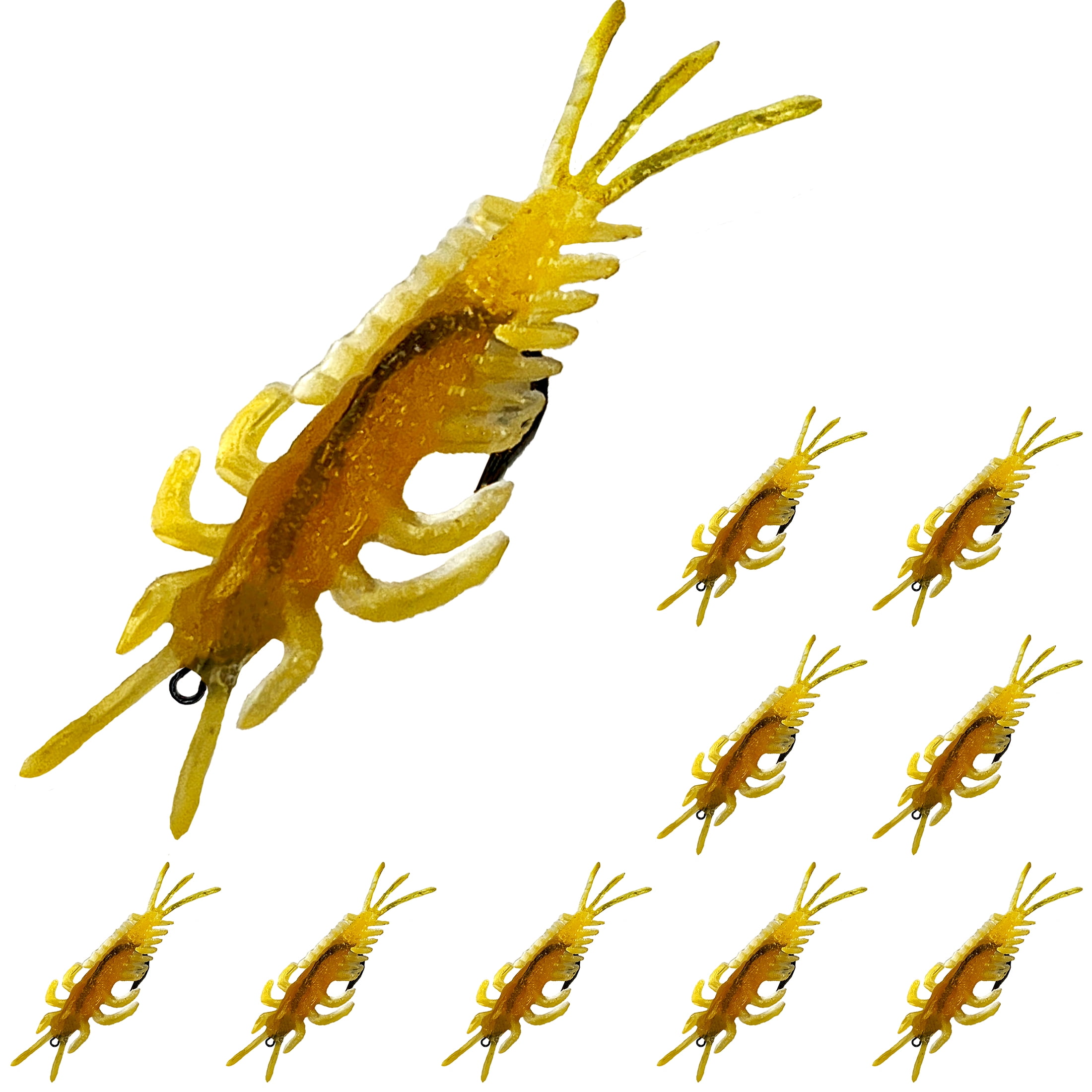 Delong Lures - 10pk Mayfly Nymph Soft Plastic Fishing Lure - Walmart.com