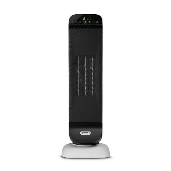Delonghi Ceramic Digital Tower Heater: 1500W Oscillating Fan, Remote ...
