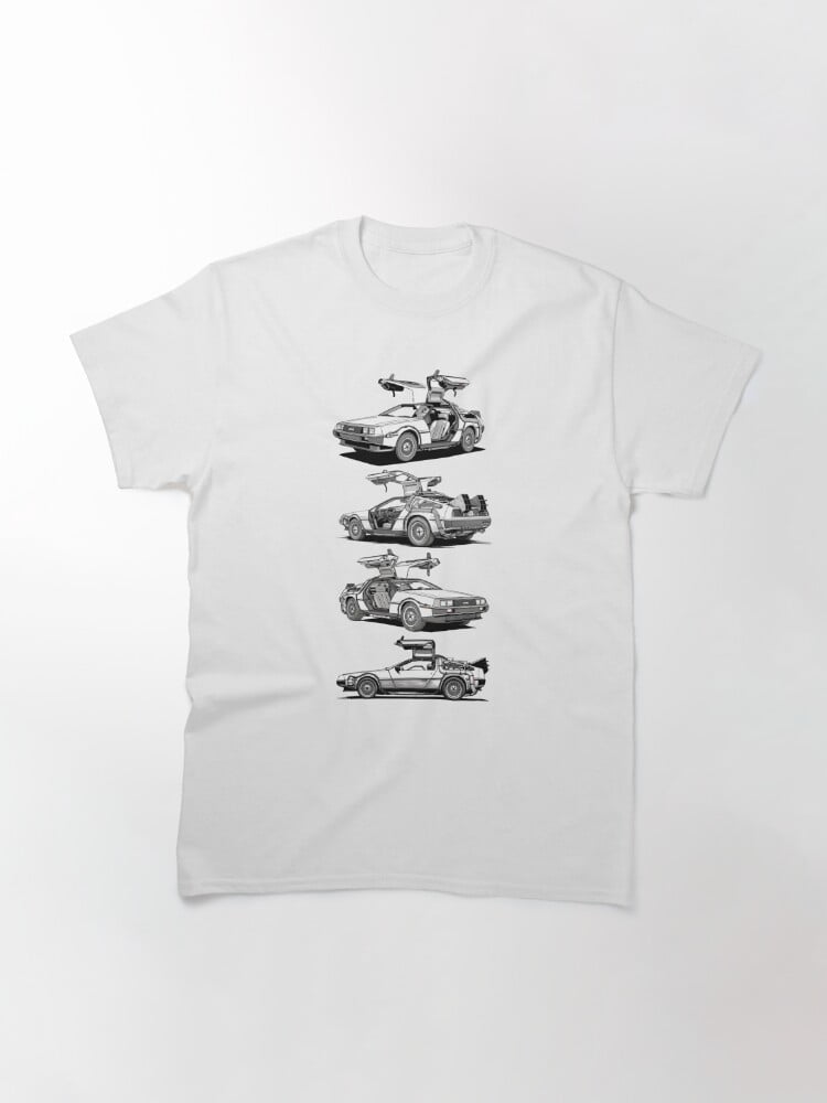 Delorean Collage - 4 Epic Positions Classic T-Shirt - Walmart.com