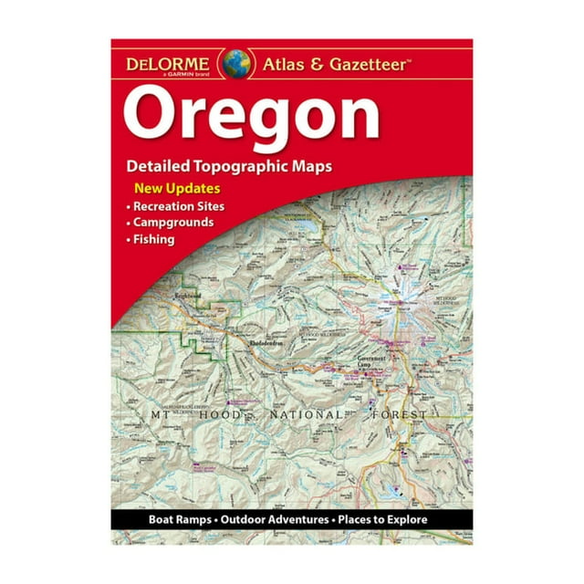 DeLorme Atlas & Gazetteer: Oregon Outdoors Exploration Guide, Full ...