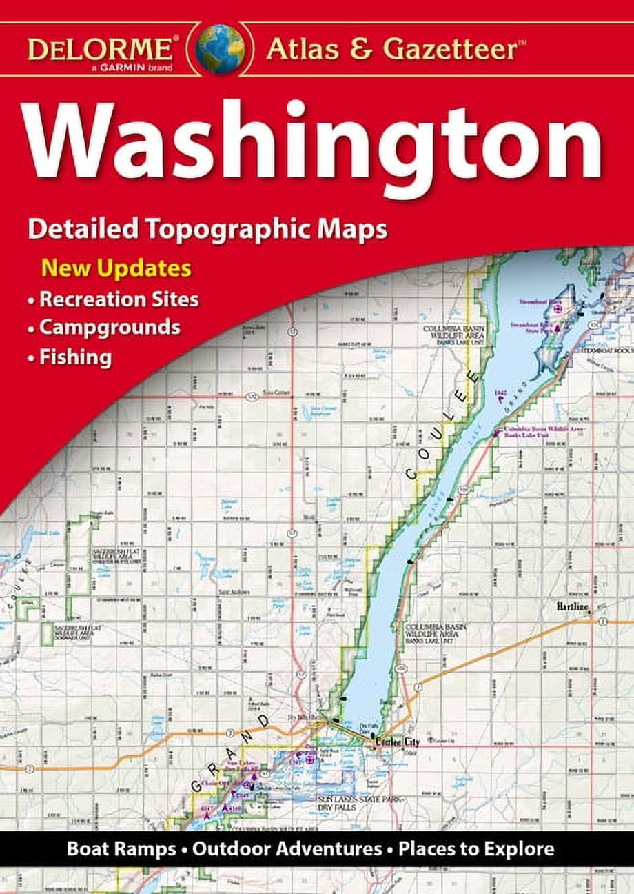 Delorme Atlas & Gazetteer: Washington - Walmart.com