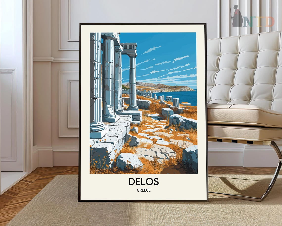Delos Print, Delos Wall Art, Delos Poster, Delos Photo, Delos Poster ...