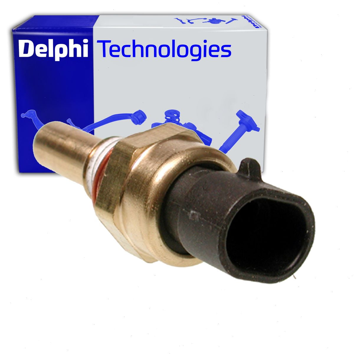 Delphi Coolant Temperature Sensor compatible with Chevrolet Silverado ...