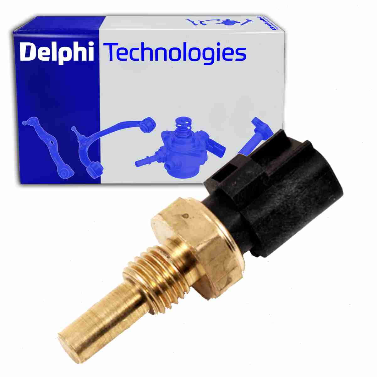 Delphi Coolant Temperature Sensor compatible with Toyota Pickup 2.4L 3 ...