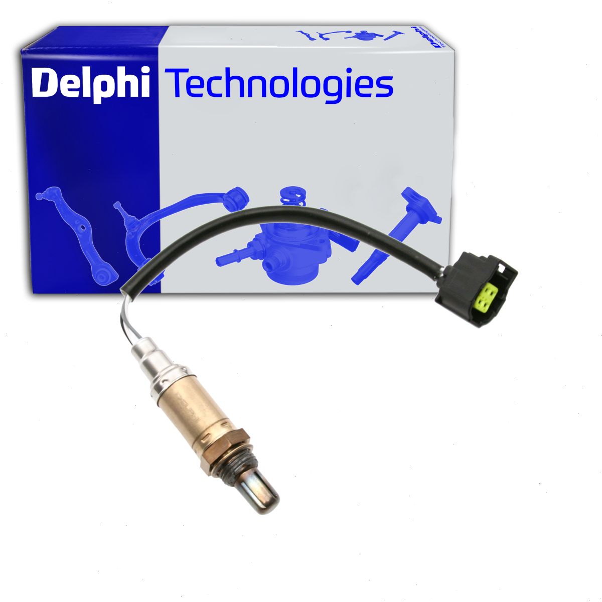 Delphi Front Oxygen (O2) Sensor compatible with Dodge Ram 2500 5.7L V8 ...