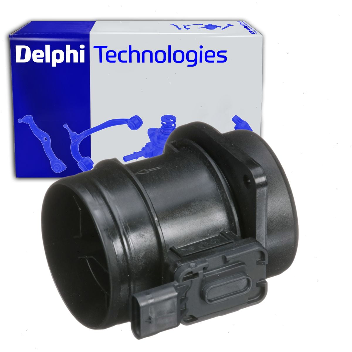 Delphi AF10656 Mass Air Flow Sensor for 04L 906 461 B Intake Emission ...