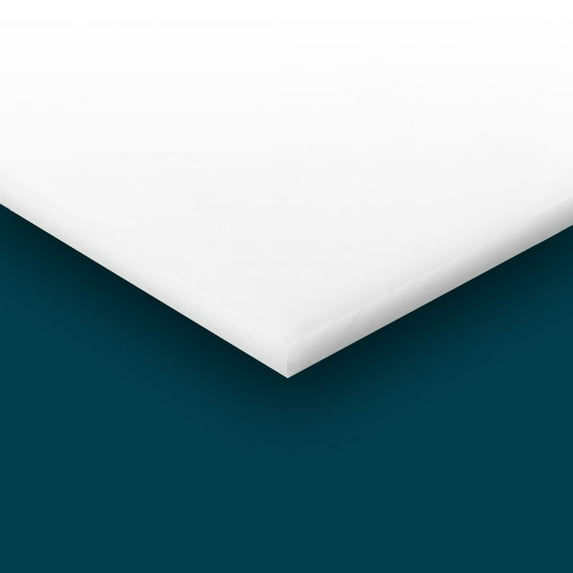 Delrin - Acetal Plastic Sheet 1" x 24" x 24" - White Color - Walmart.com