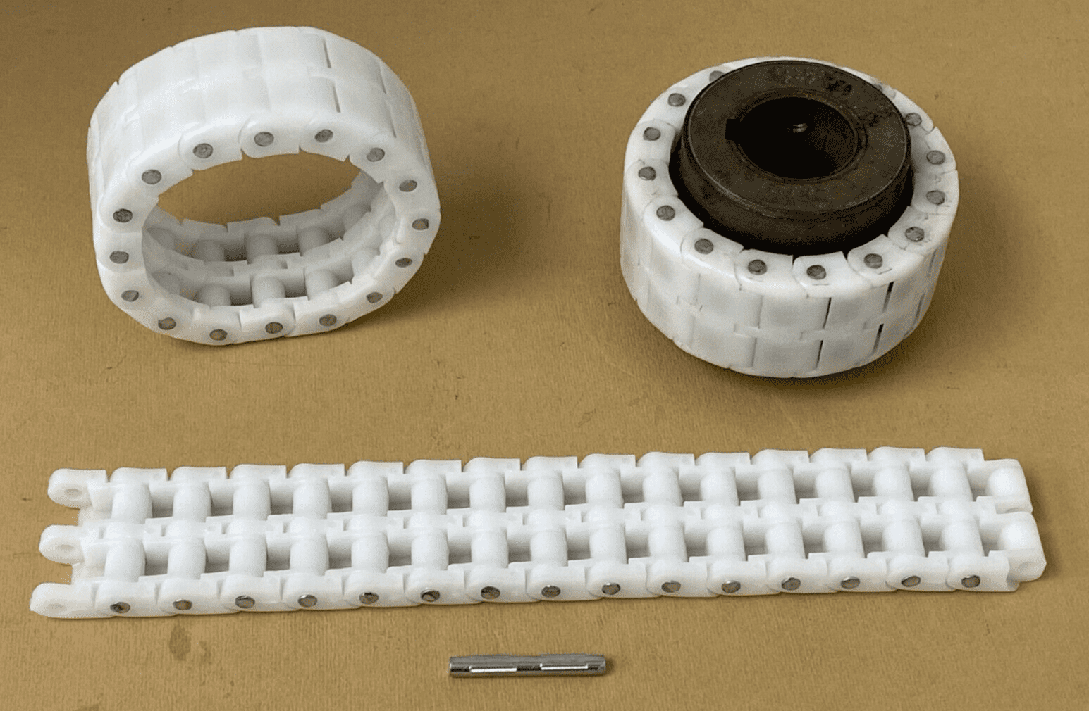 Delrin Coupler Plastic Sprocket Coupling Chain for Line Shaft Conveyor ...