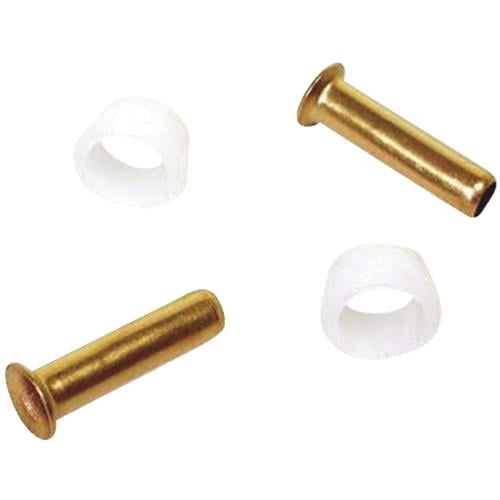 Dial 1/4 in. H Orange Brass Delrin Sleeve and Poly Tube Brass Insert ...