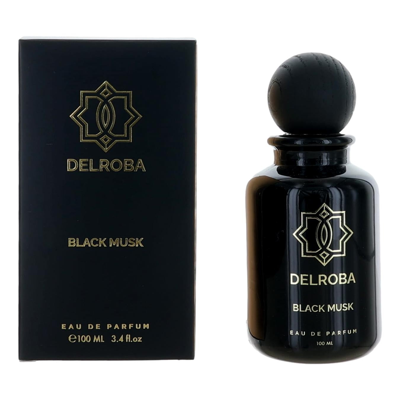 Delroba Black Musk by Delroba, 3.4 oz EDP Spray for Men - Walmart.com