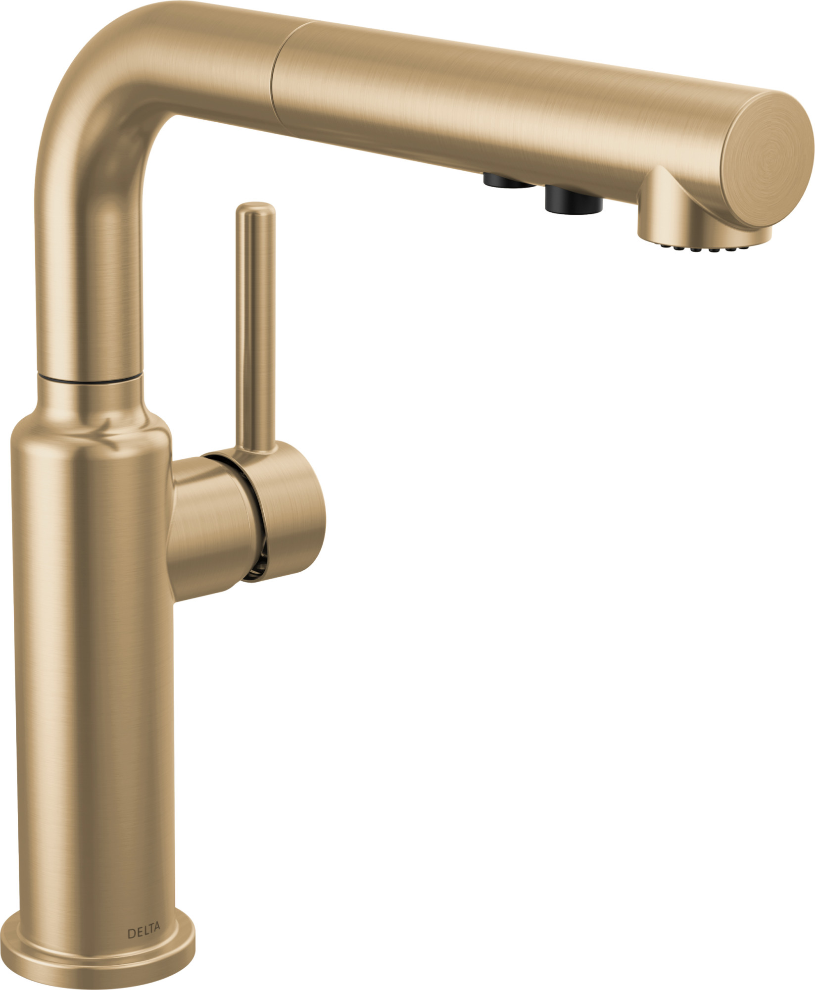 Delta 16879-Dst Daneri 1.8 GPM Single Handle Pull Out Kitchen Faucet - Bronze - Walmart.com