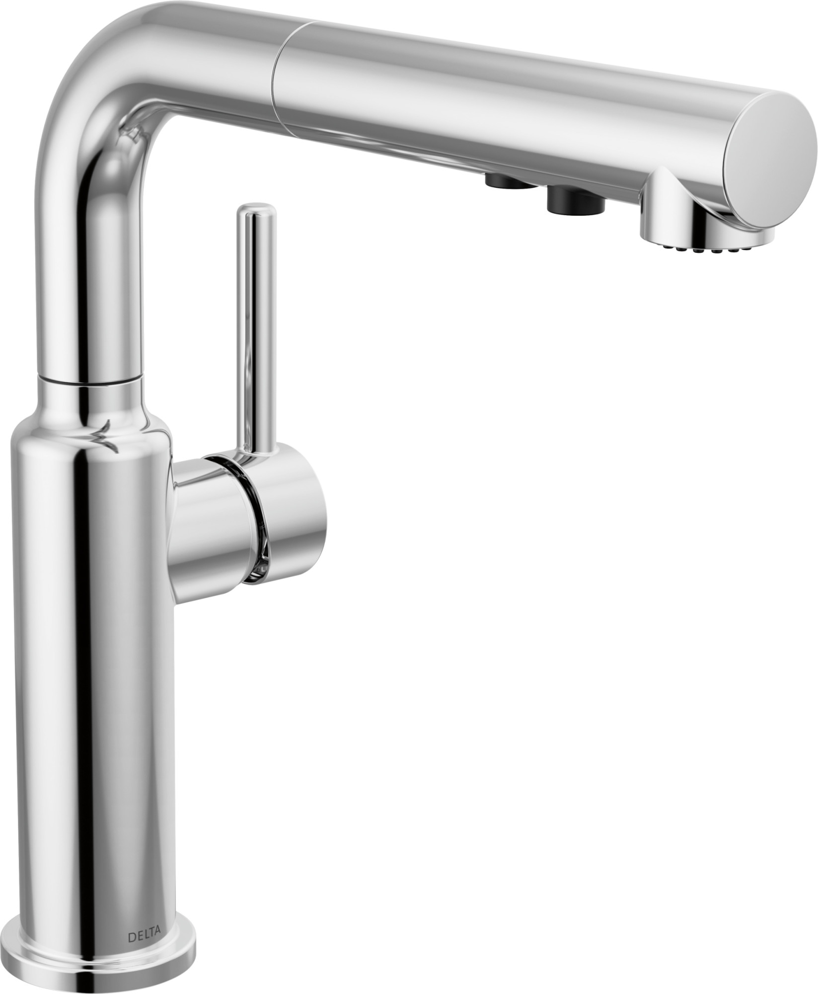 Delta 16879-Dst Daneri 1.8 GPM Single Handle Pull Out Kitchen Faucet - Chrome - Walmart.com