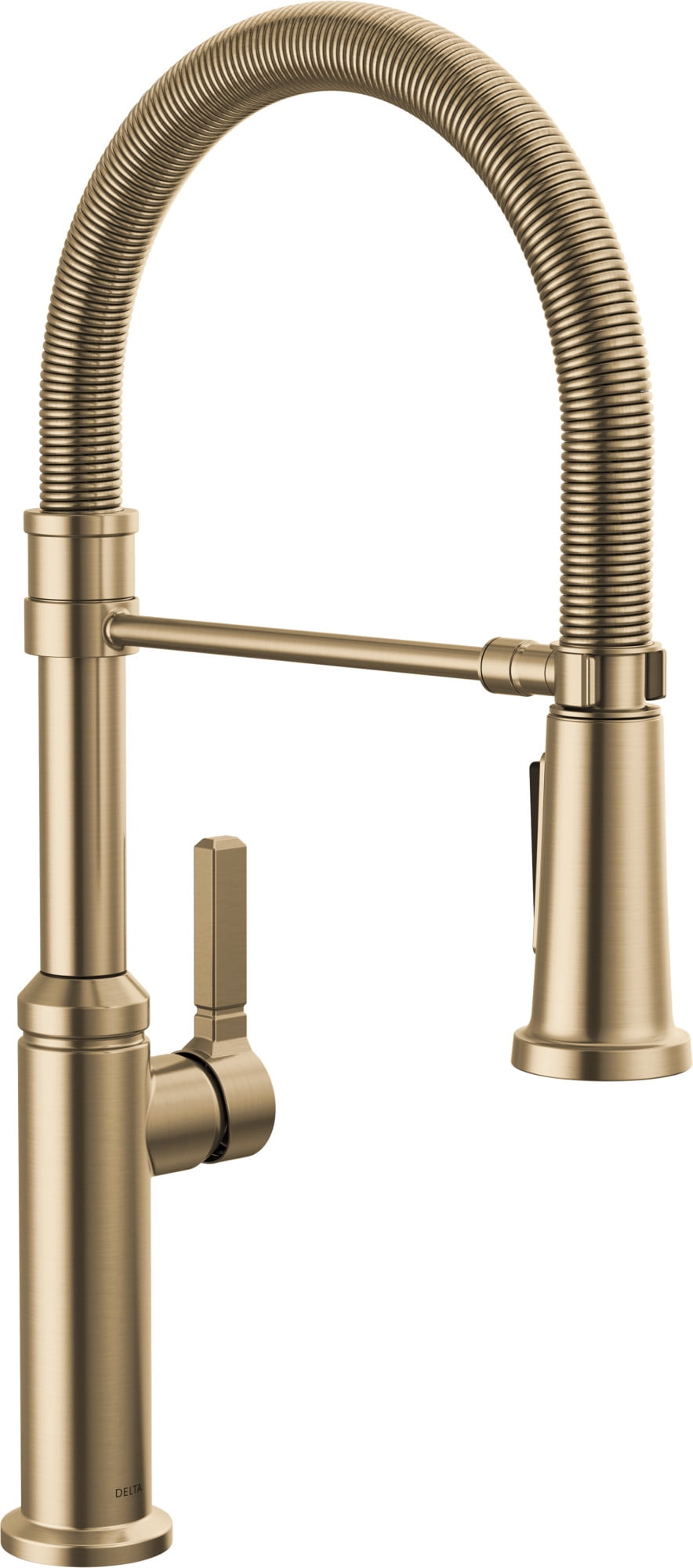 Delta 18829-Dst Rhett 1.8 GPM Single Hole Pre-Rinse Pull Down Kitchen ...