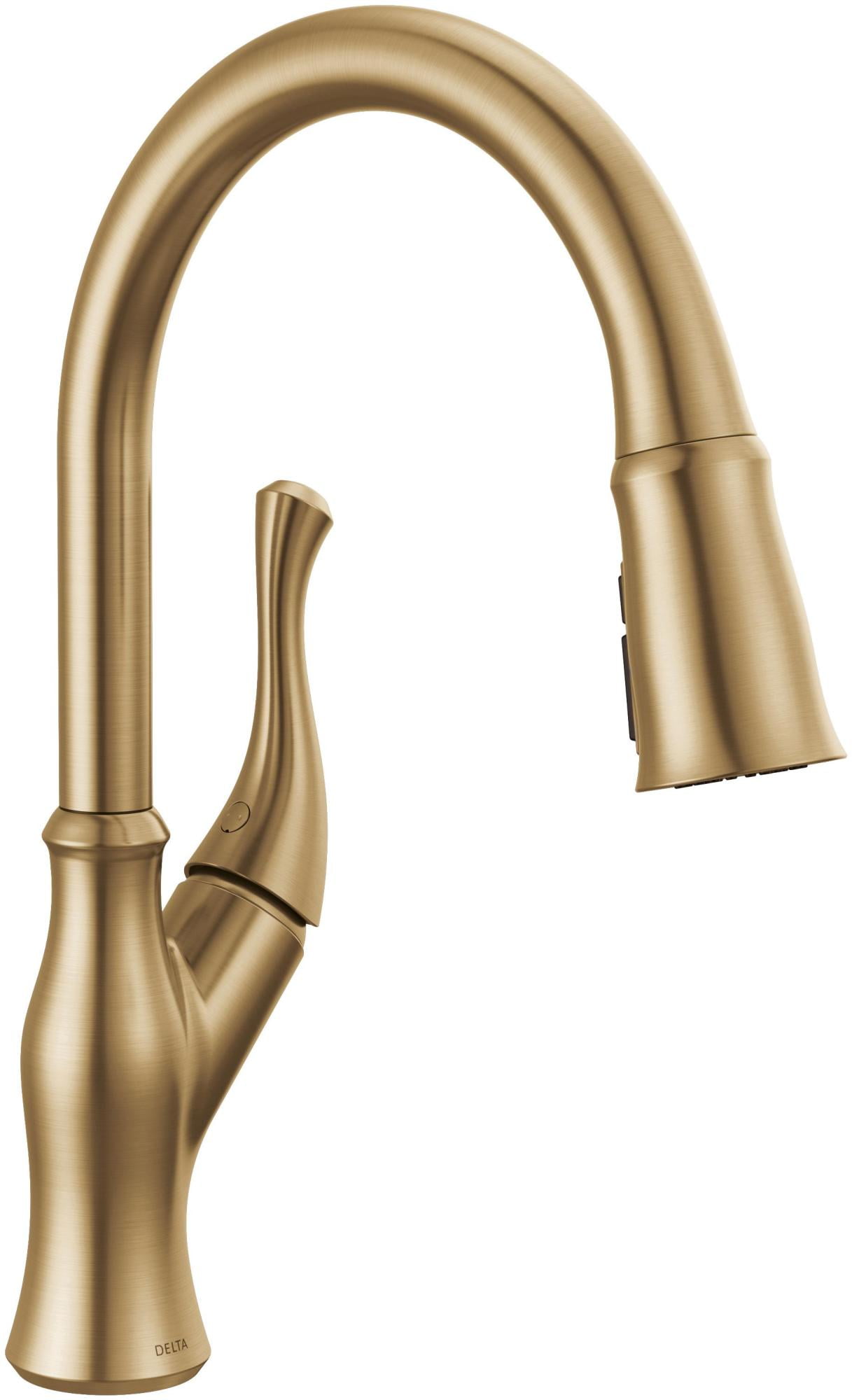 Delta 19888Z-Dst Ophelia 1.8 GPM Single Hole Pull Down Kitchen Faucet ...