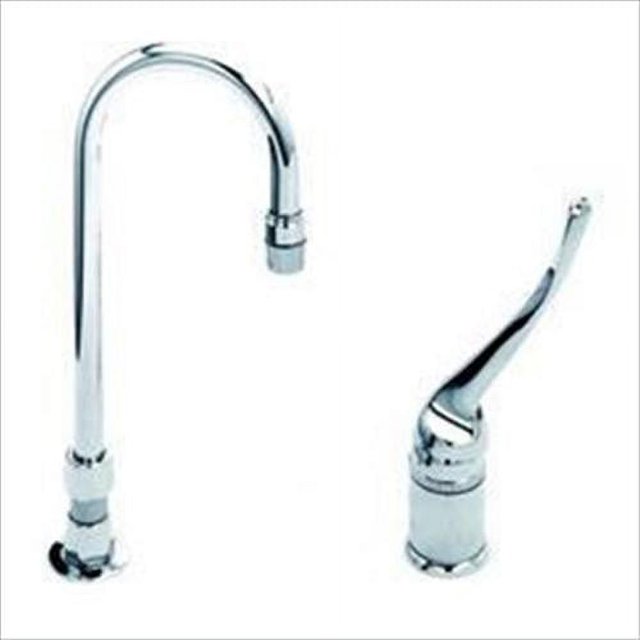 Delta 24T2643 Commercial Single Control Widespread Faucet with ...