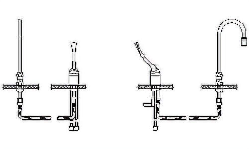 Delta 24T2643-R4 Single Handle 1.5GPM Widespread Bathroom Faucet ...