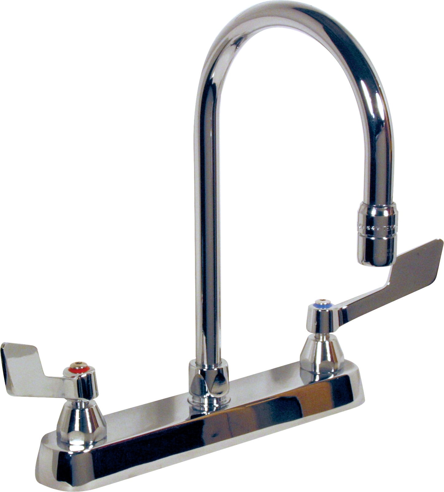 Delta 26C3935 Double Handle 1.5GPM Ceramic Disc Kitchen Faucet - Chrome ...